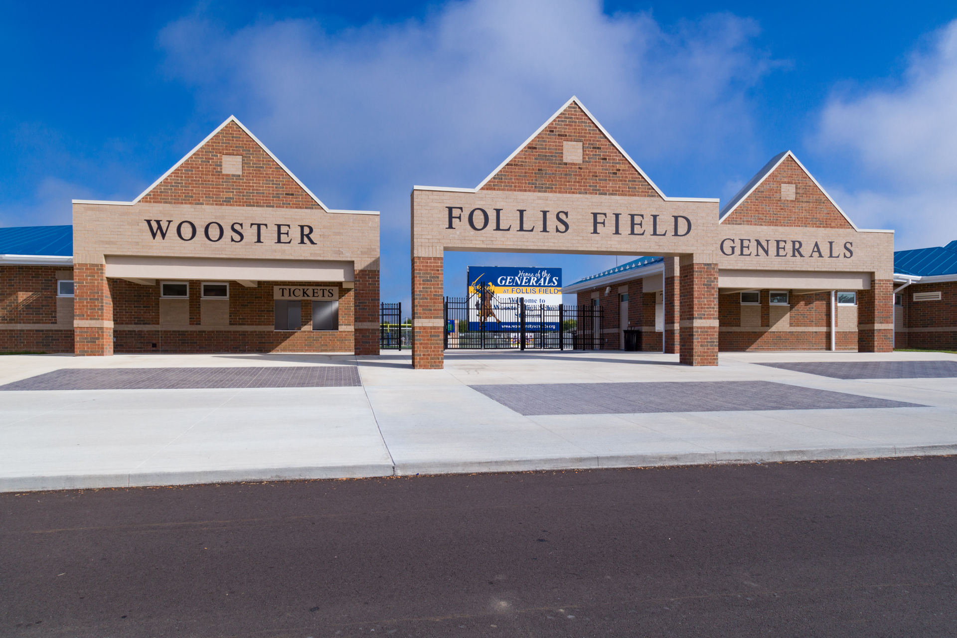Wooster City Schools - Follis Field Entry Facility - Simonson Construction